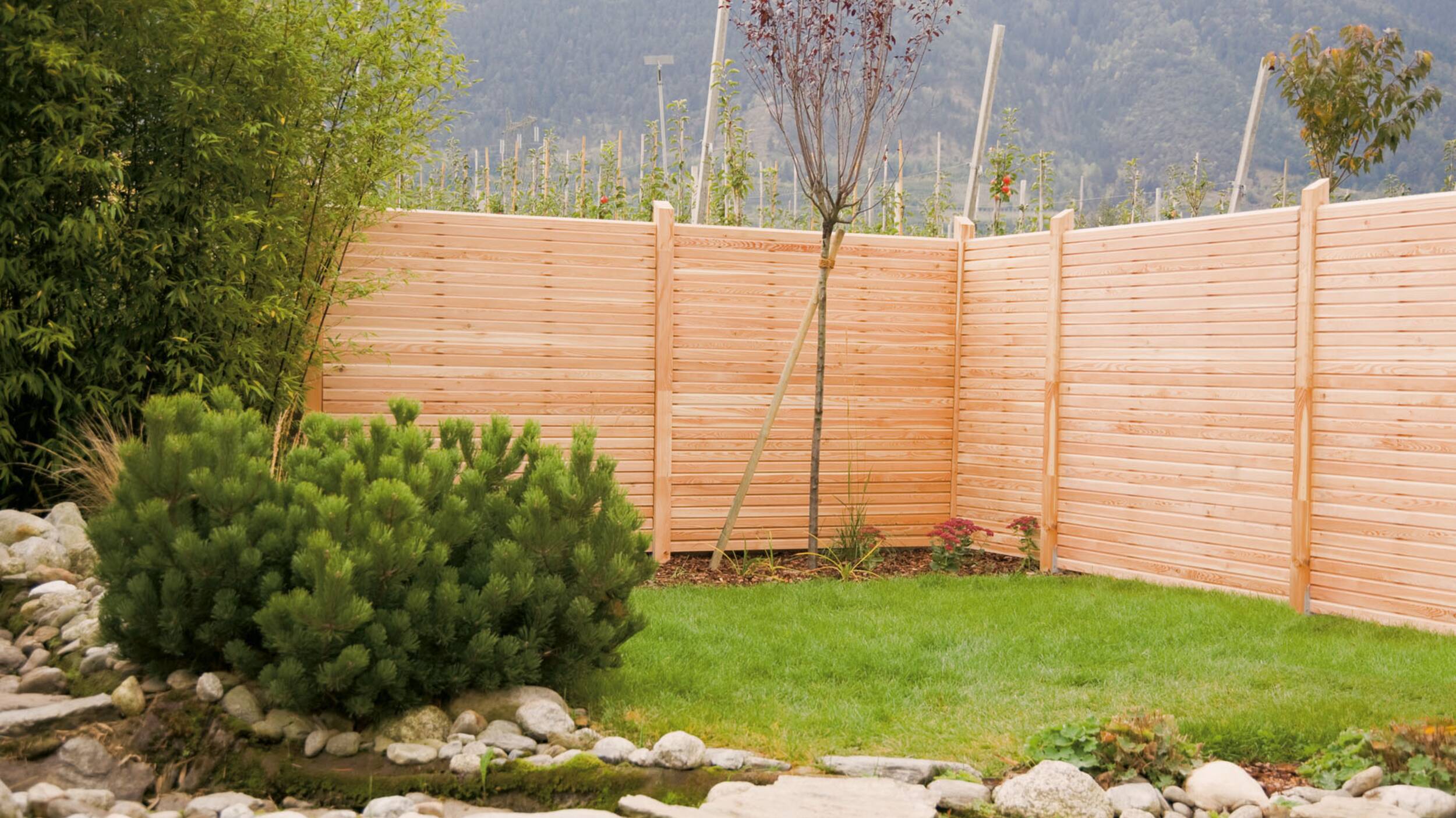 Holz Sichtschutz Tirol