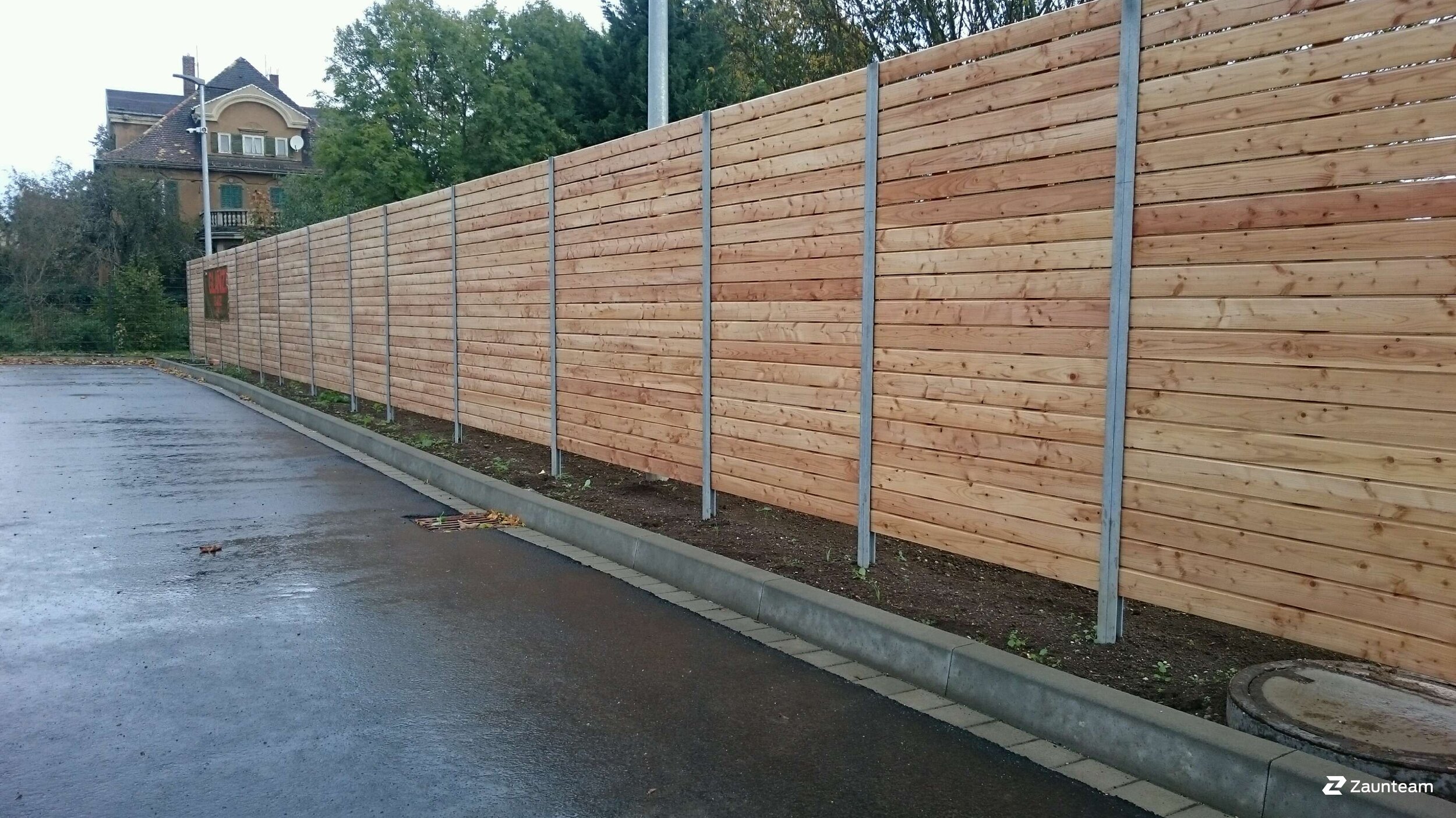 Sichtschutz aus Holz - Lärche von Zaunteam