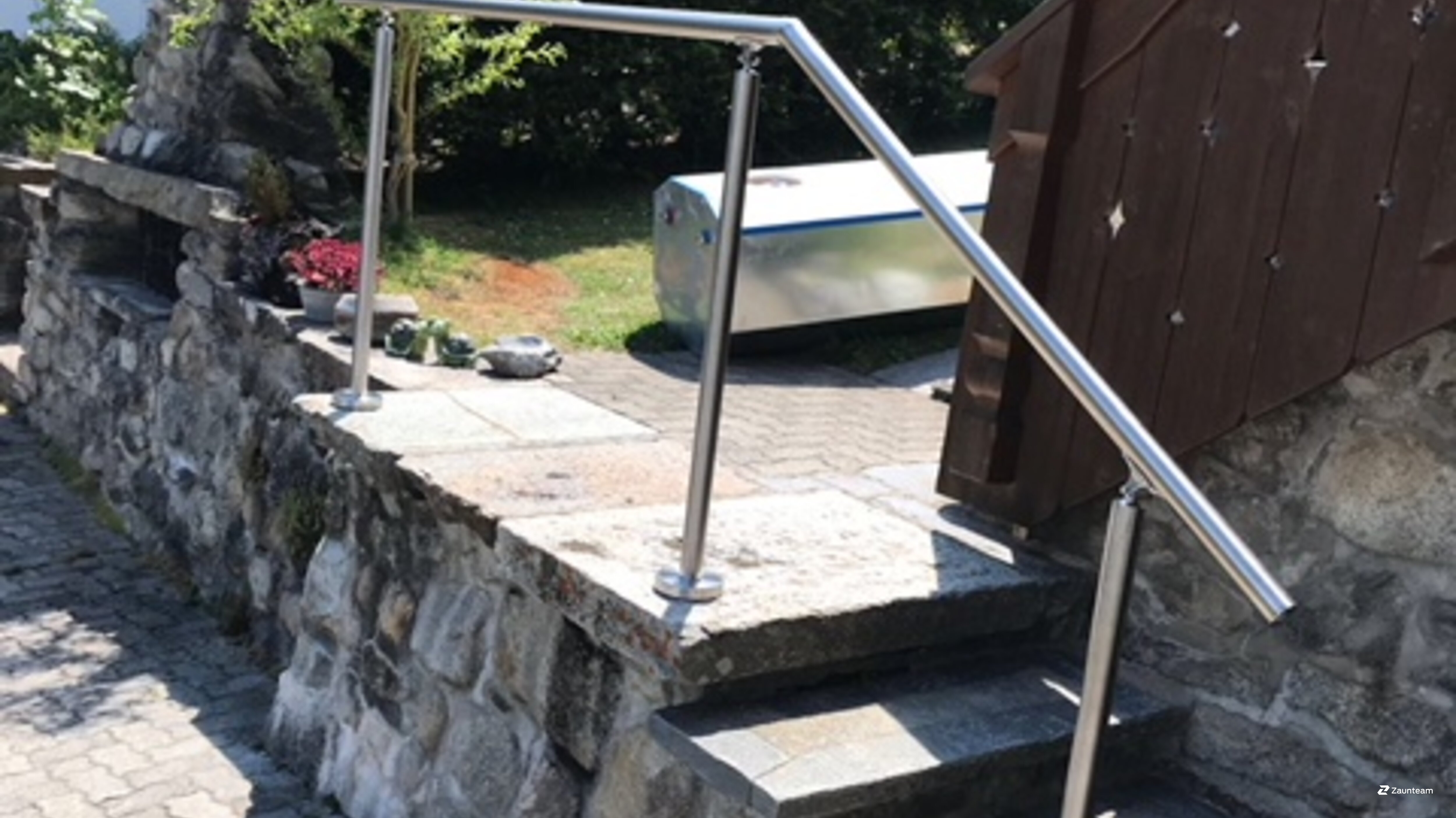 Handlauf aus Edelstahl