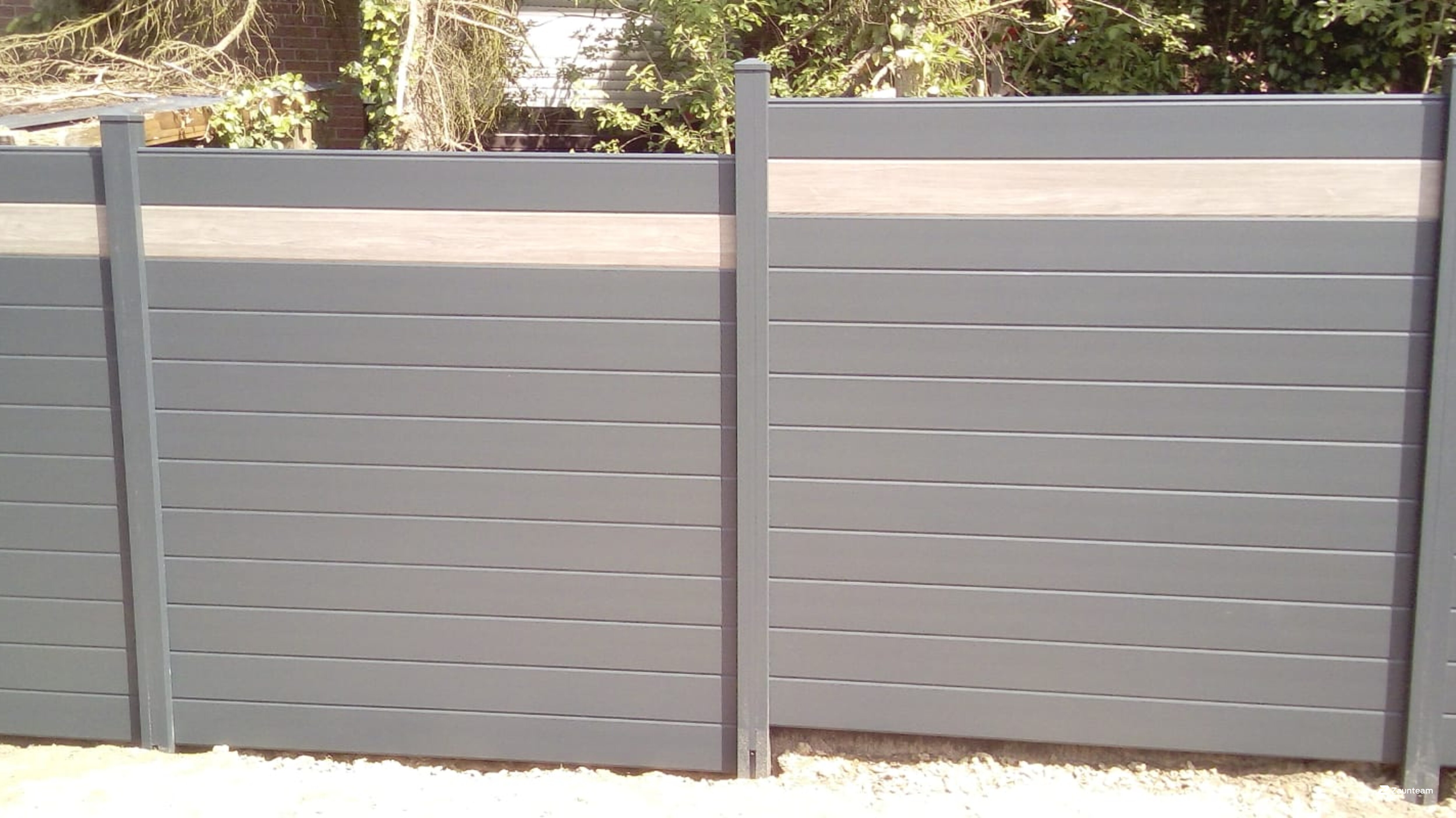 Sichtschutz aus Aluminium von Zaunteam