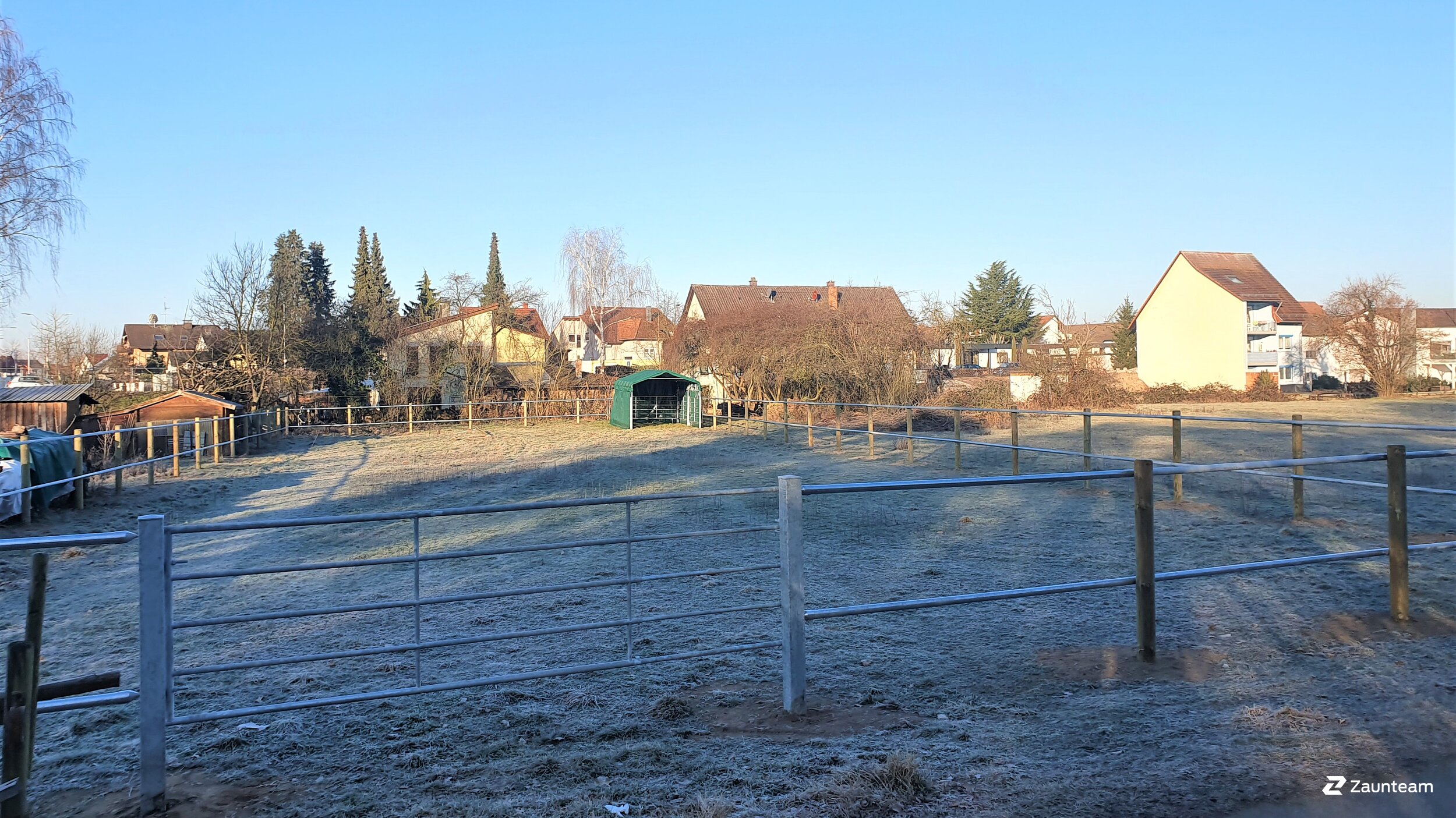 Zaunteam | Rohrzaun aus Metall