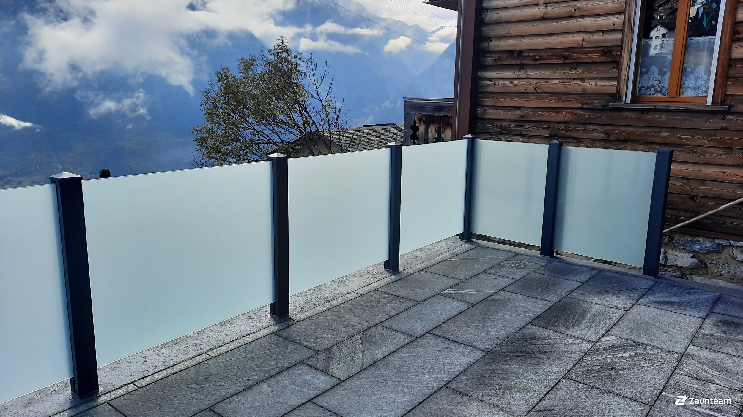 Geländer aus Glas von Zaunteam