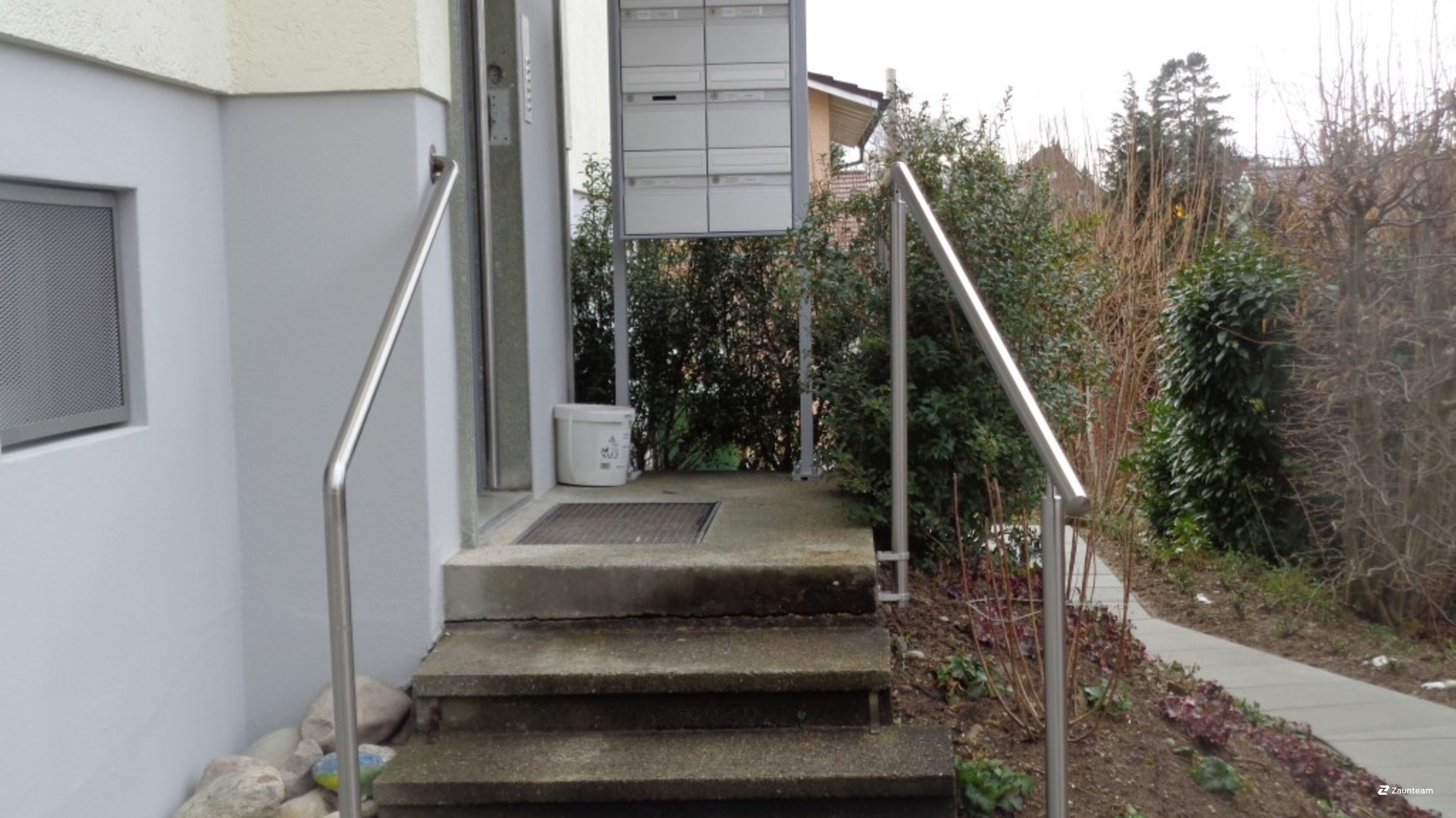 Handlauf aus Edelstahl