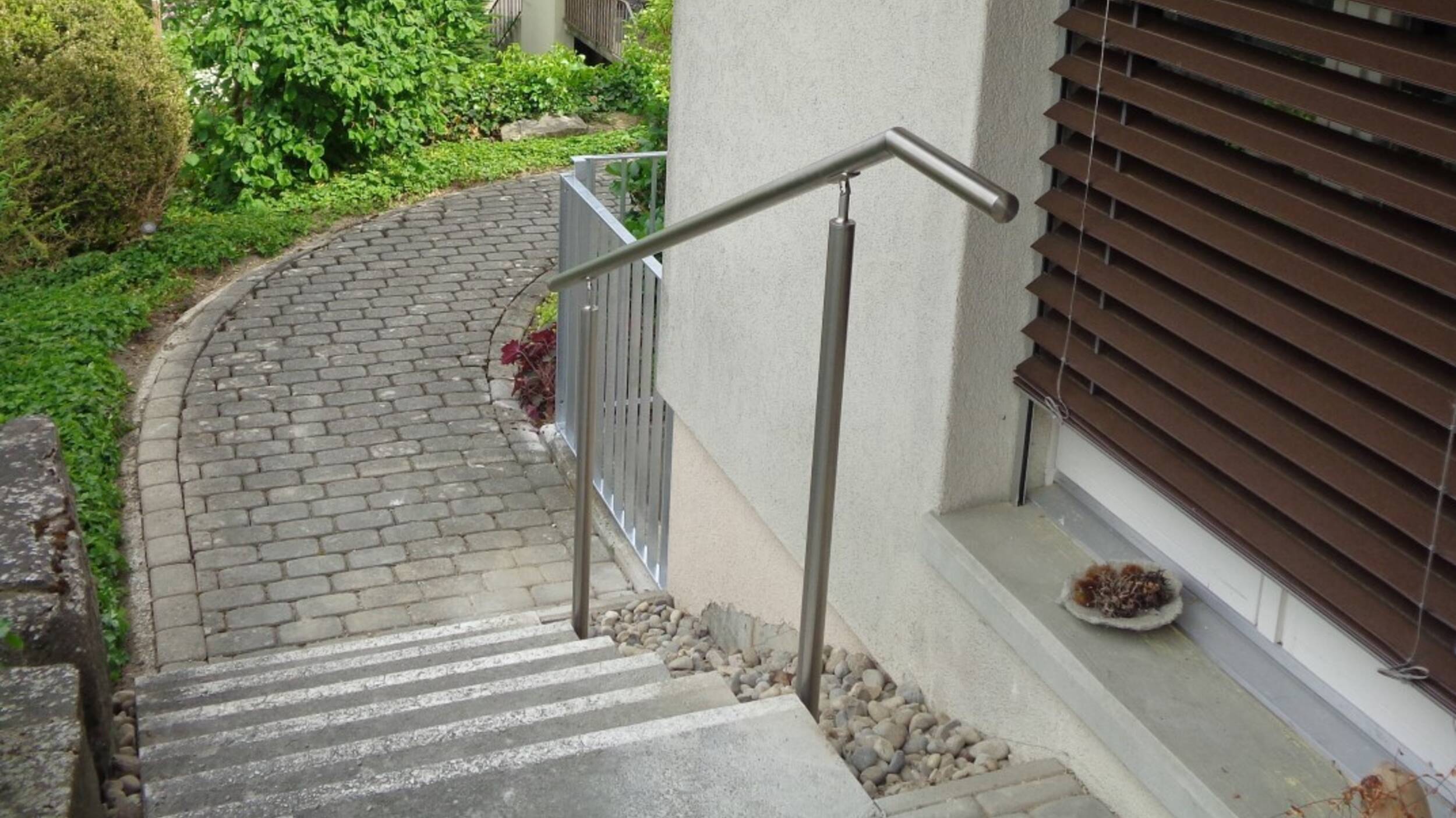 Handlauf aus Edelstahl für die Treppensicherheit