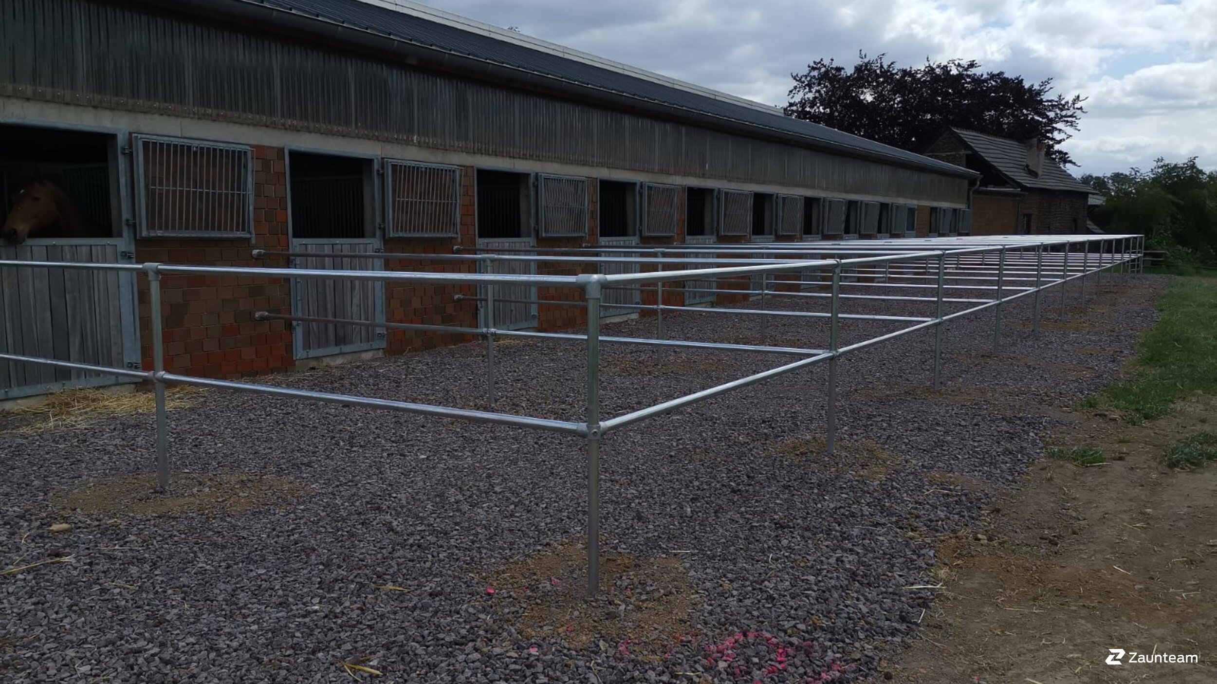 Zaunteam | Rohrzaun aus Metall